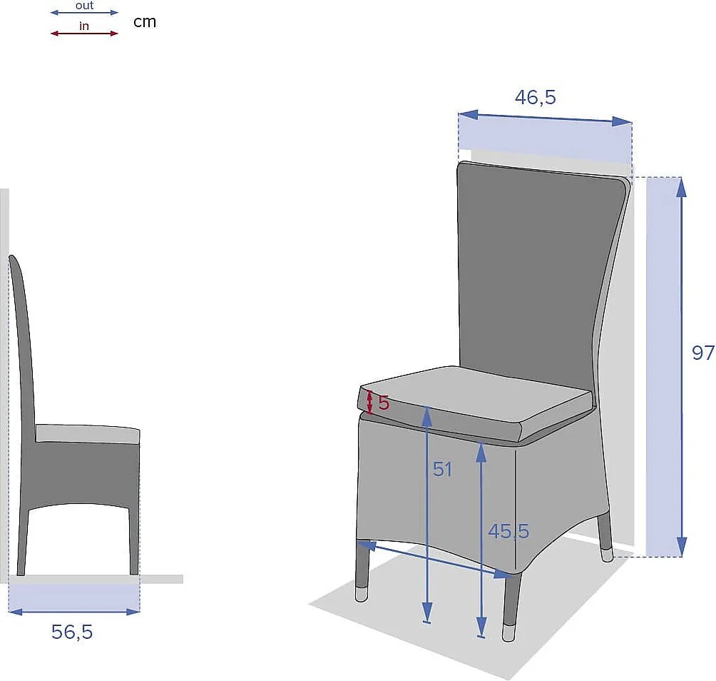 DEOKORK Ratanové křeslo jídelní BORNEO LUXURY (hnědá)