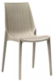 Scab Plastová židle LUCREZIA Barva plastu Scab Výplet antracit 2323