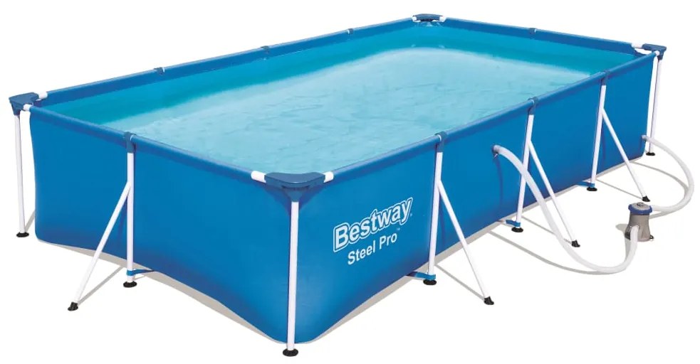 Bestway Steel Pro Bazénový set obdélníkový 400 x 211 x 81 cm 56424