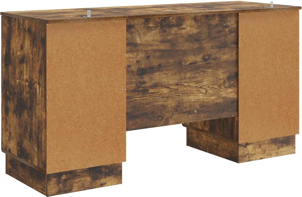 Stůl Kouřový dub 142,5 x 50 x 75 cm Kompozitní dřevo 3414626