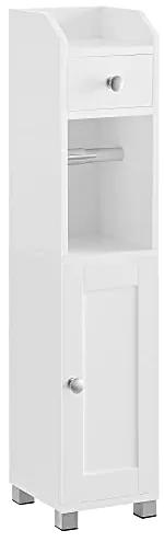 Vasagle Koupelnová skříňka Jae, Bílá