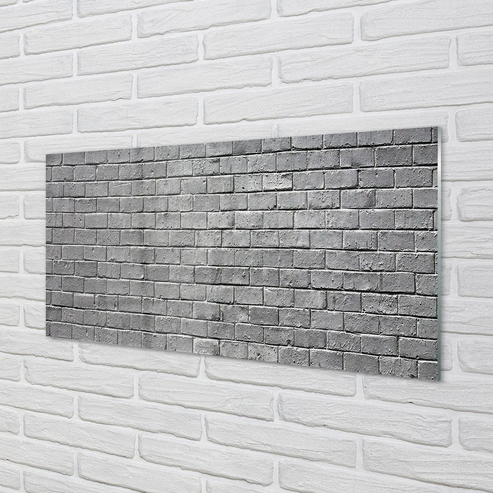 akrylový obraz Cihlové zdi wall 100x50 cm