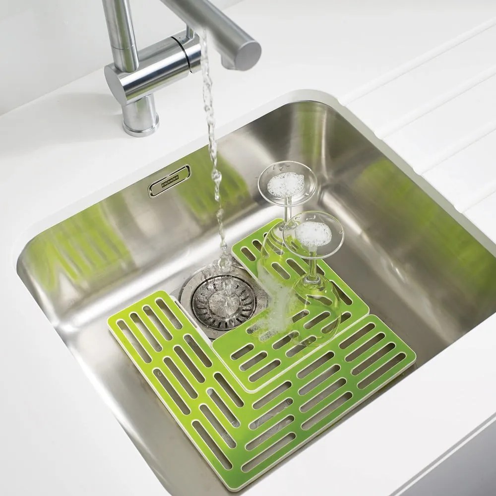 Protiskluzové podložky v sadě 2 ks do dřezu 28,5x28,5 cm Sink – Joseph Joseph