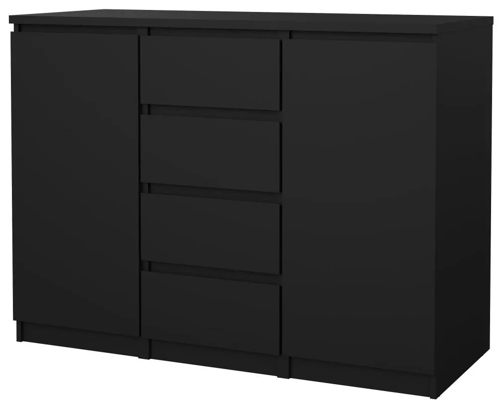 FN Komoda Simplicity 236 černý MAT