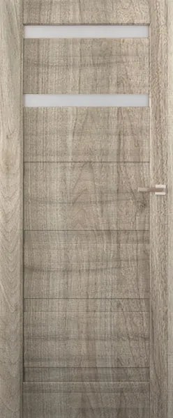 Interiérové dveře vasco doors EVORA model 2 Průchozí rozměr: 70 x 197 cm, Orientace dveří: Levé dveře, Dekor: Ořech muškátový