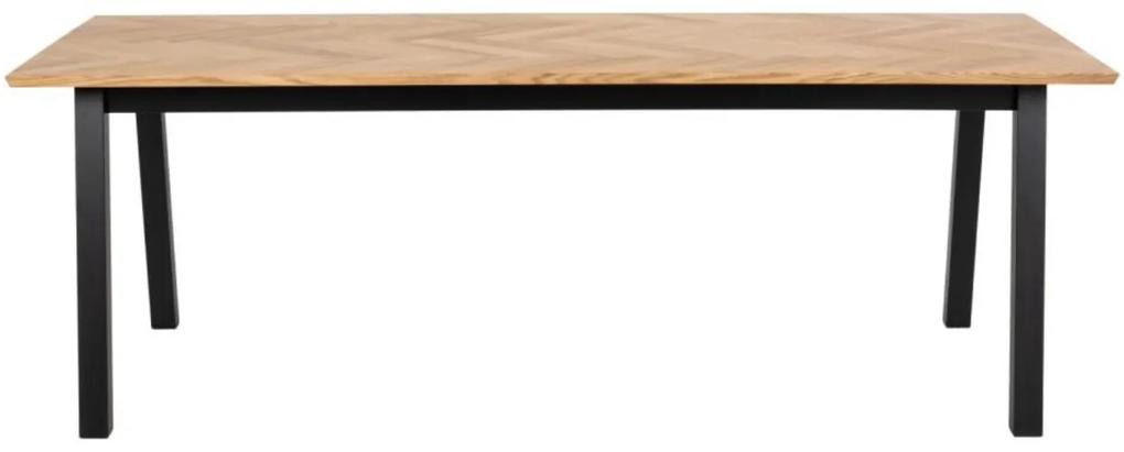 Scandi Dubový jídelní stůl Hogg 220 x 95 cm