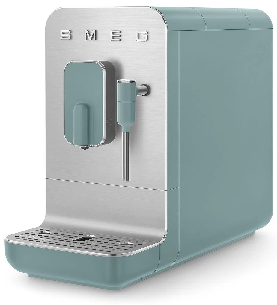 Smeg Automatický kávovar na espresso / cappuccino, BCC12, smaragdově zelená BCC12EGMEU