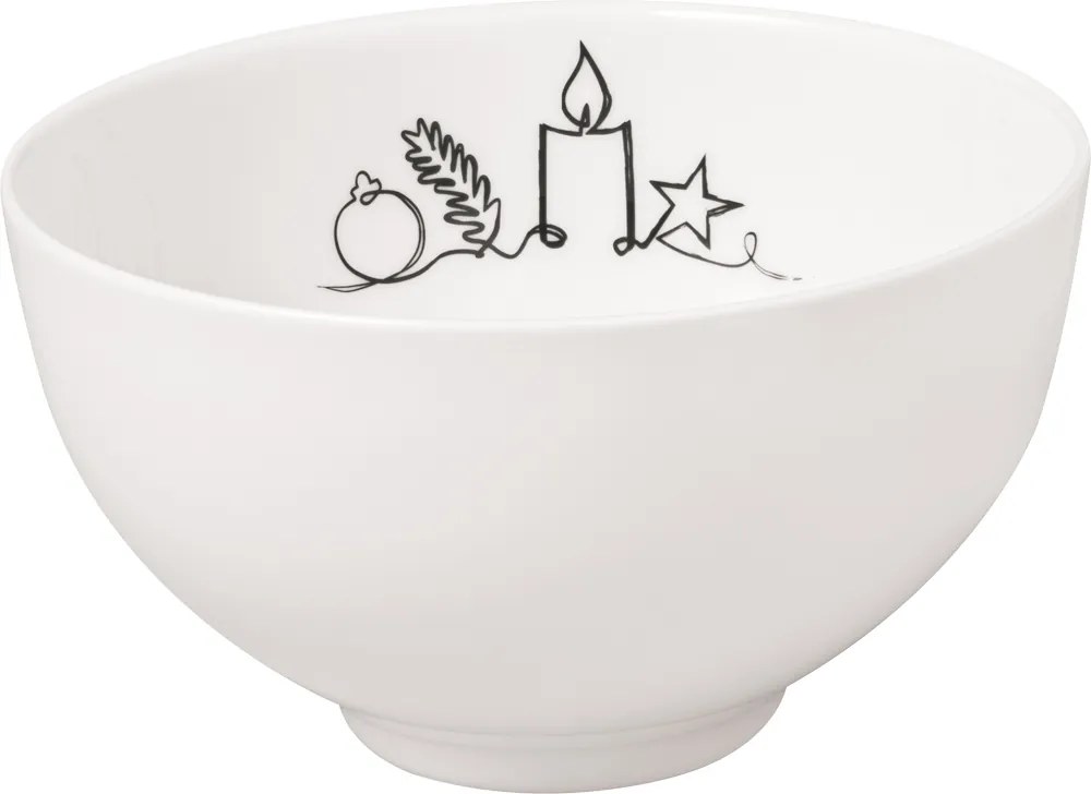 Villeroy&Boch Villeroy & Boch Statement Lines miska XMAS, 13,8 cm, 470 ml