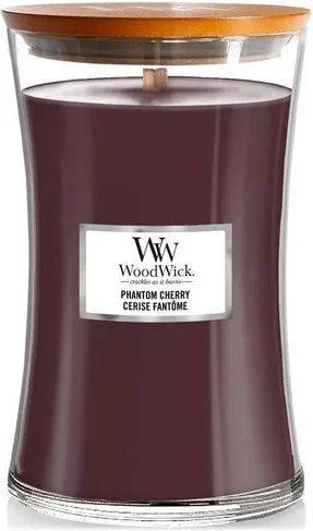 WoodWick velká svíčka Phantom Cherry 609.5 g