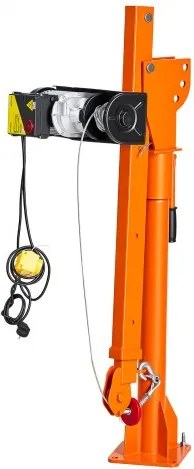 Elektrický autojeřáb, Teleskopický výložník otočný o 360° VEVOR – 1660 × 210 × 1290 mm