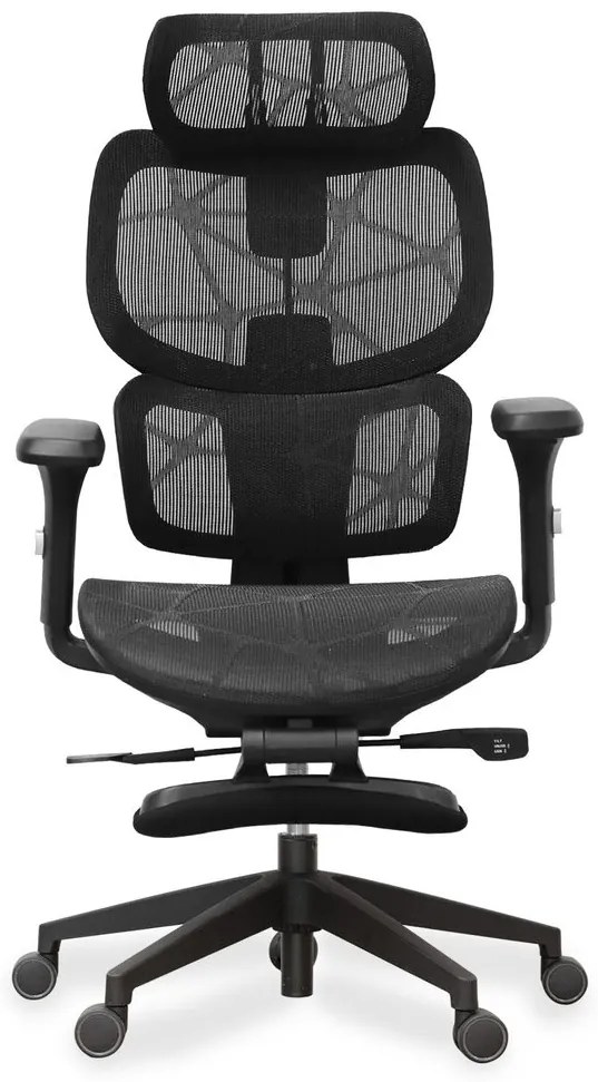 ADK TRADE s.r.o. Kancelářská židle s výsuvnou podnožkou ADK Way
