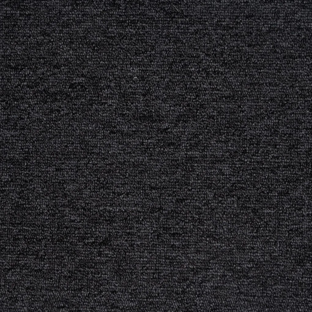 Associated Weavers, Metrážový koberec Medusa 99, na míru, šíře 4m, černá, ab (mřížka), chodba / předsíň