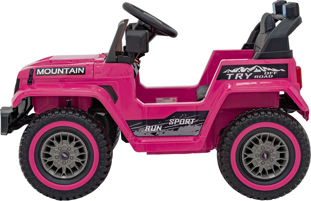 Ramiz Terénní auto MOUNTAIN růžové