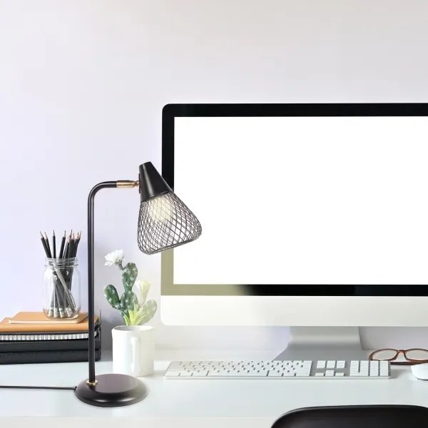 Rabalux 3181 - Stolní lampa FANNY 1xE14/25W/230V černá