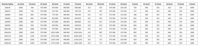 Mexen Mist-H L Duo, 2-křídlý ​​sprchový kout 100 x 115 cm, čiré sklo, chromový profil, 8A5L-100L-115P-01-00