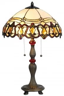 Stolní lampa Tiffany Calais