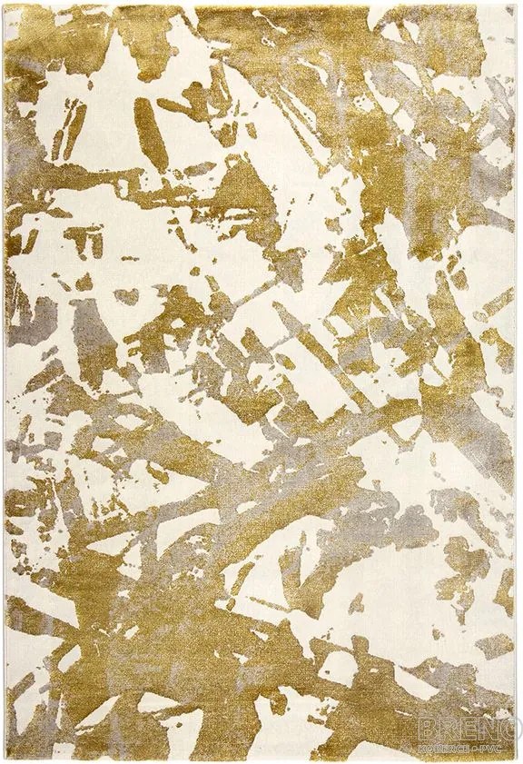 Breno Kusový koberec JOY 47128/GC700, 60x120 cm, Žlutá/Vícebarevné