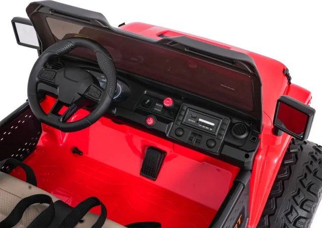 Elektrické autíčko Extreme Sport 4x4 červené