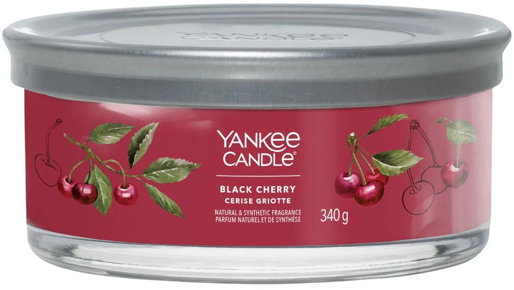 OnaDnes -20% Vonná svíčka Yankee Candle Black Cherry 5 knotů