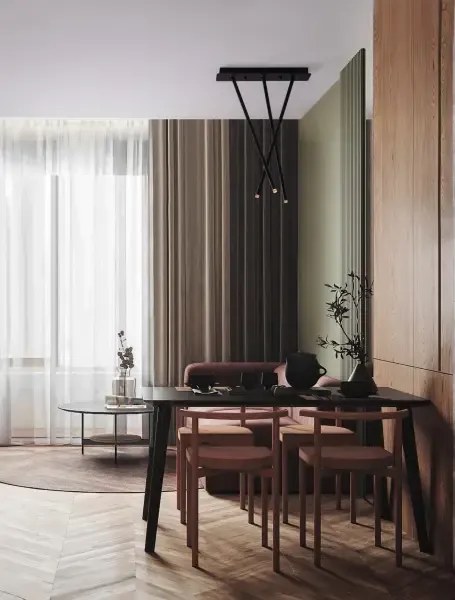 Minimalistické stropní svítidlo Stilvi