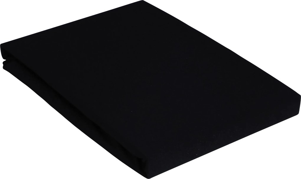 XXXLutz PROSTĚRADLO, černá, 90/200 cm Novel - Prostěradla - 003580048011