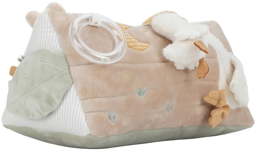 Little Dutch Polštářek trojhranný s aktivitami Newborn Naturals