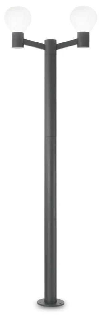 IDEAL LUX 147079 venkovní stojací lampa Clio PT2 2x60W E27 IP44
