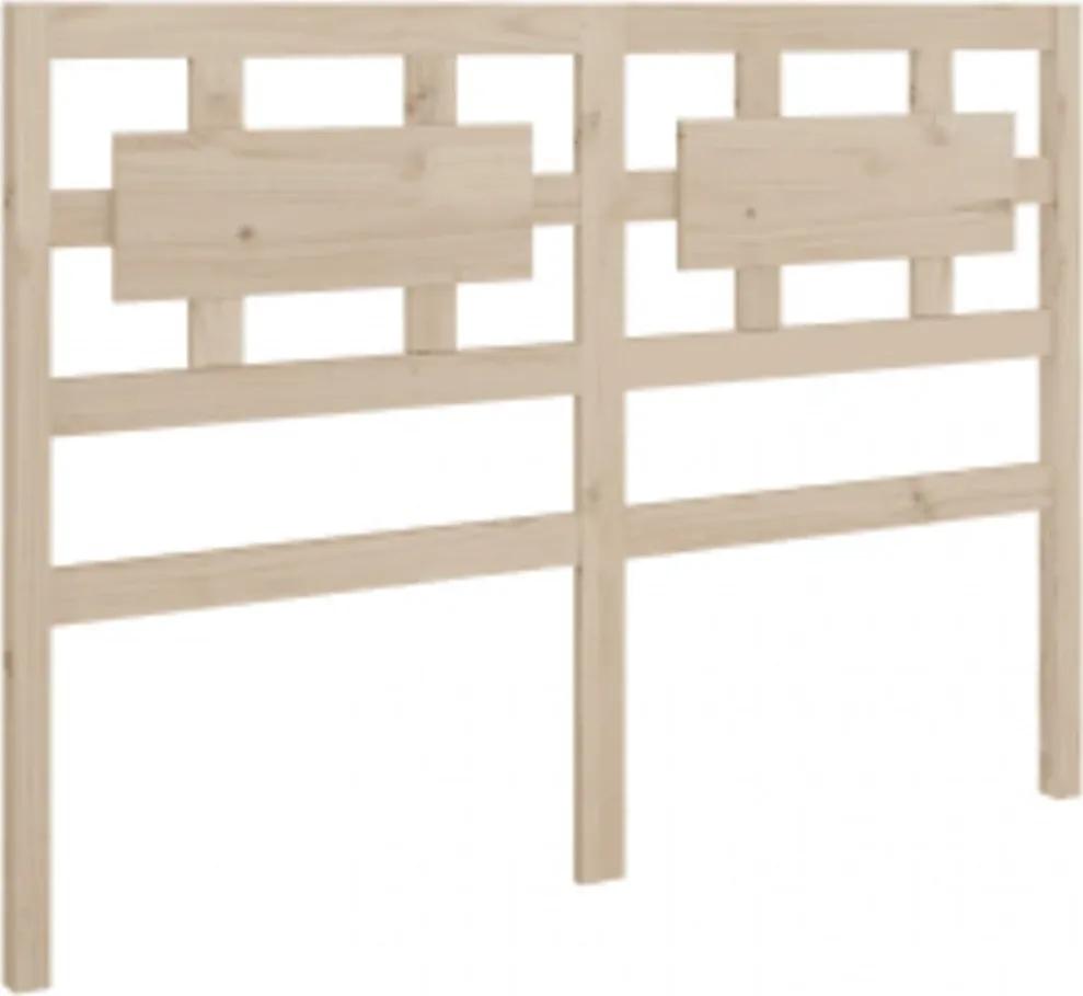 vidaXL Rám postele masivní dřevo 120 x 200 cm [3105660] Barva: Šedá