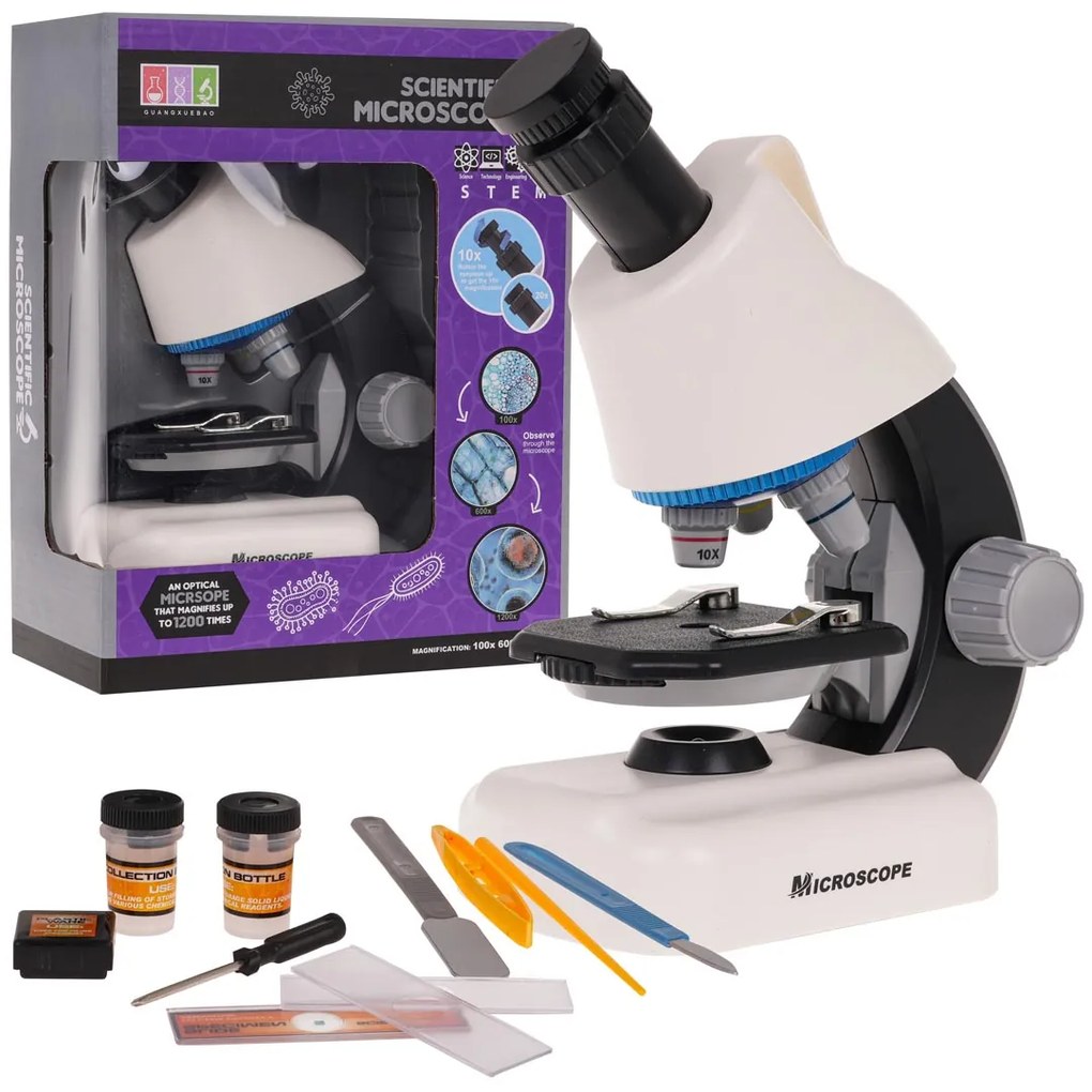 RKToys Mikroskop s příslušenstvím Scientist