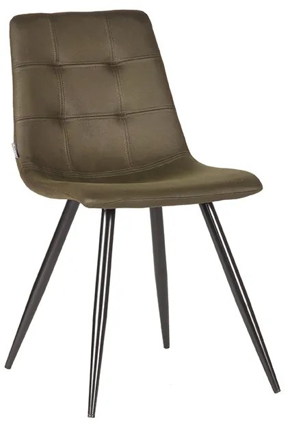 LABEL51 jídelní židle JAY zelená Color: Army green UK-30.232