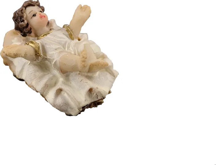 AMADEA Figurka do betlémů - Ježíšek 4,5 cm