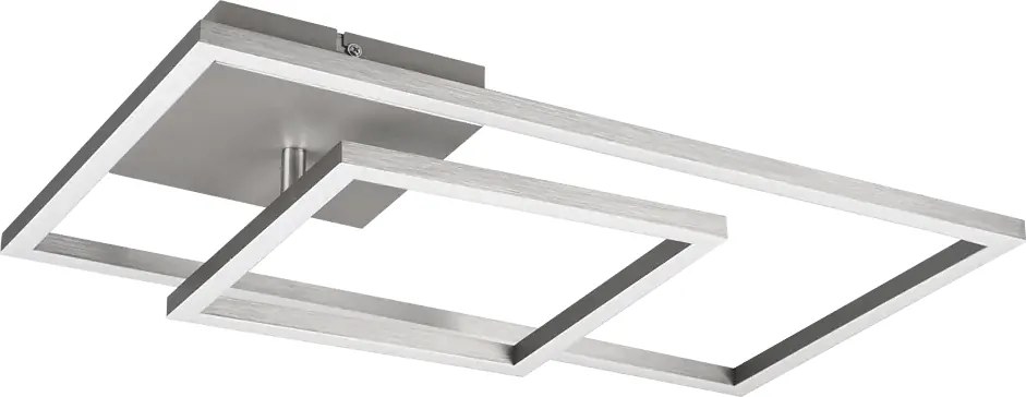 Trio Leuchten PADELLA LED stropní svítidlo stříbrné, 3000 lm, 25 W