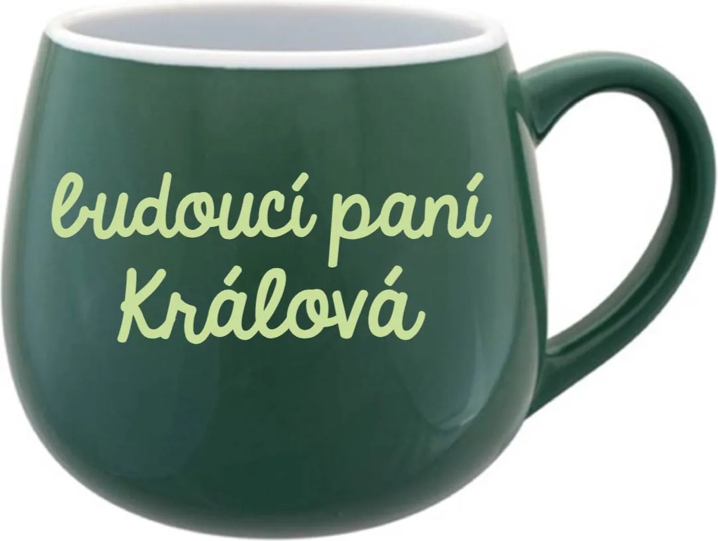 Personalizovaný keramický buclatý hrneček - budoucí paní