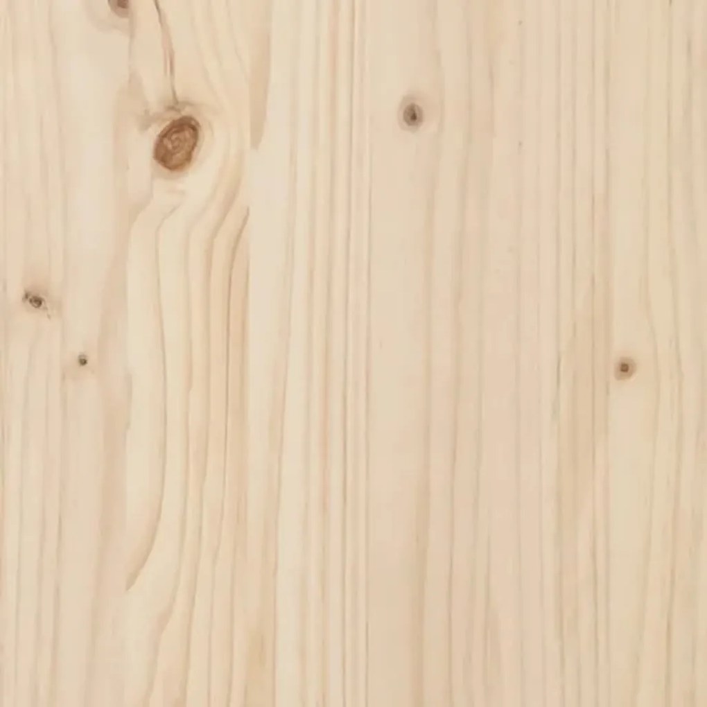 Příborník Philo - masivní borové dřevo - 111x34x75 cm | přírodní