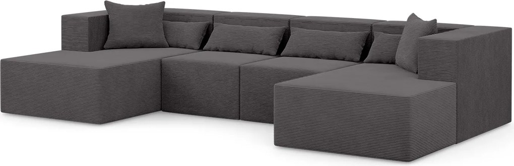 Rohová sedací souprava Nova U Max - model 3
