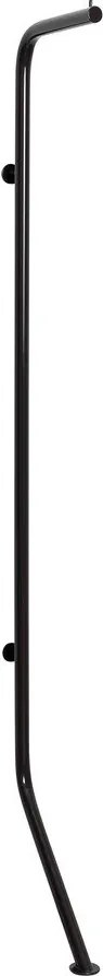 Hnědý kovový věšák 36x182 cm Bend – Hübsch