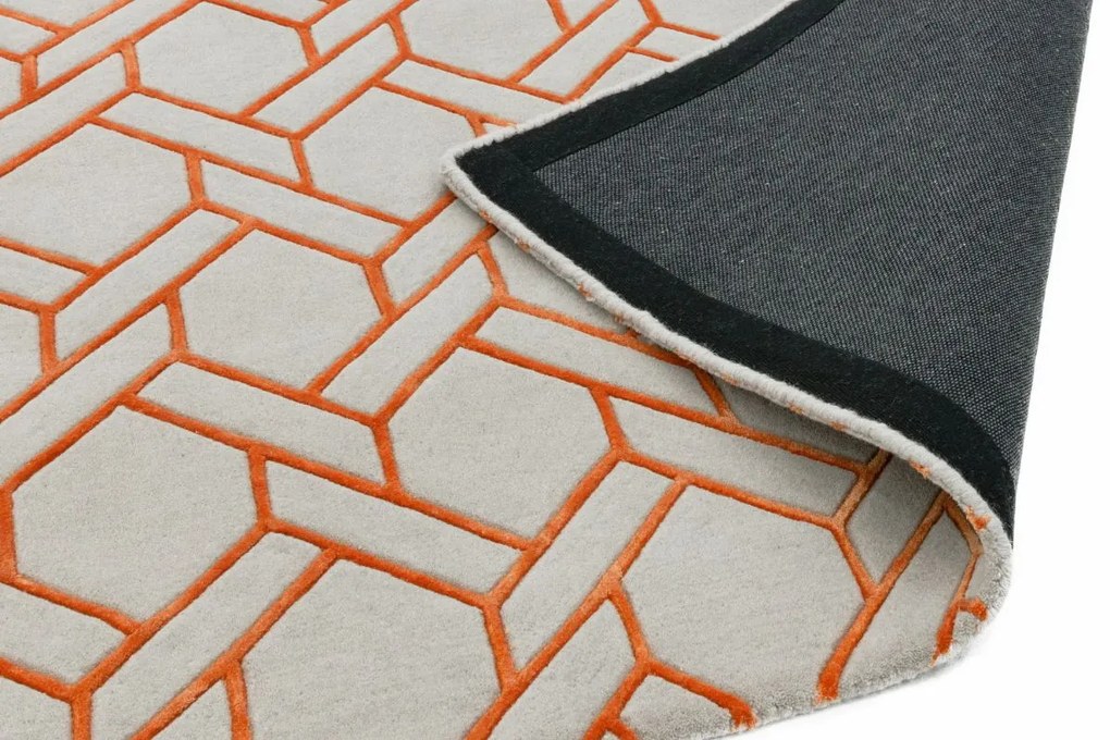 Oranžový  koberec Rapun Fine Orange Rozměry: 120x170 cm