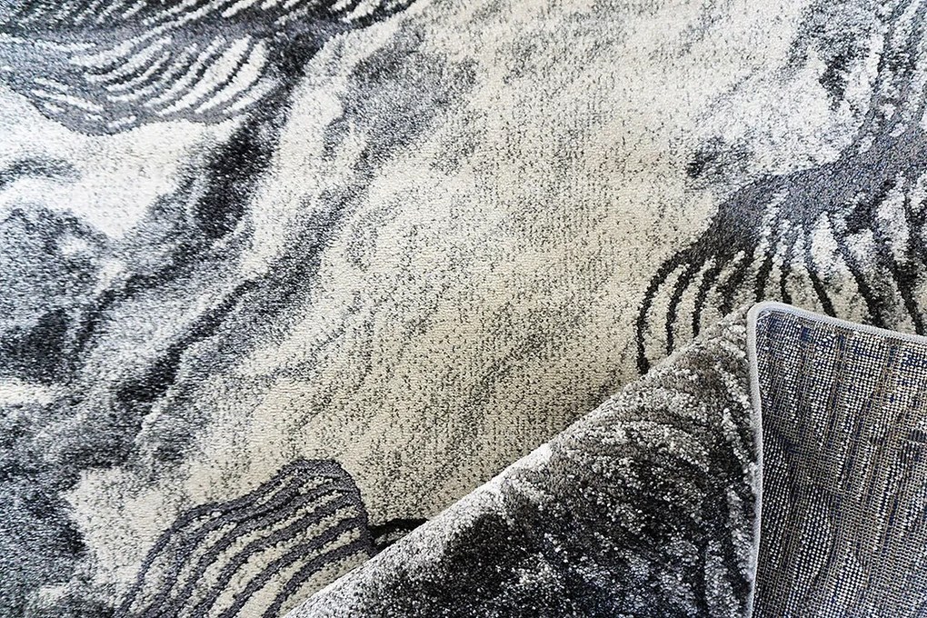 Berfin Dywany, Kusový koberec Marvel 7601 Grey, 80x150, šedá, ložnice