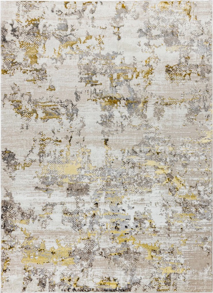 Dywany Łuszczów, Kusový koberec Bliss Z199AZ127 cream/gold, 200x290, béžová, kancelář