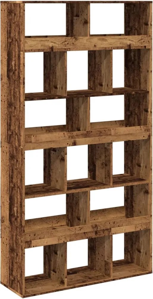 Knihovna old wood 100 x 33 x 187,5 cm kompozitní dřevo 3309382
