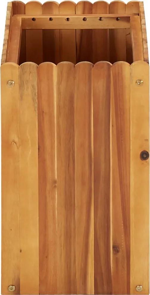 vidaXL Zahradní vyvýšený záhon 50 x 30 x 50 cm masivní akáciové dřevo [45923]