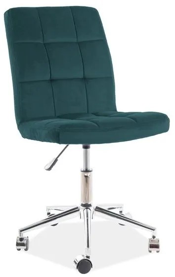Kancelářské křeslo Triton Velvet, zelená