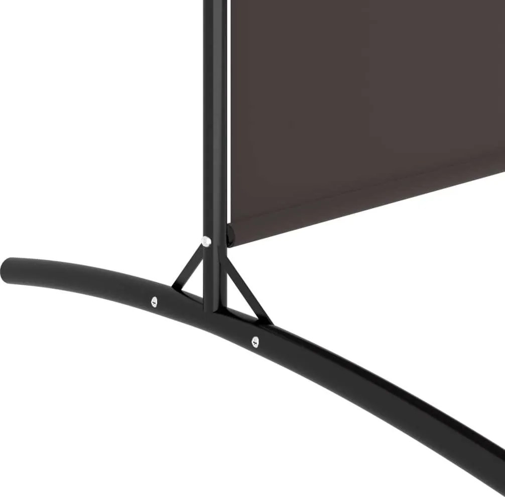 vidaXL 6dílný paraván 520x180 cm textil [350273] Barva: Hnědá