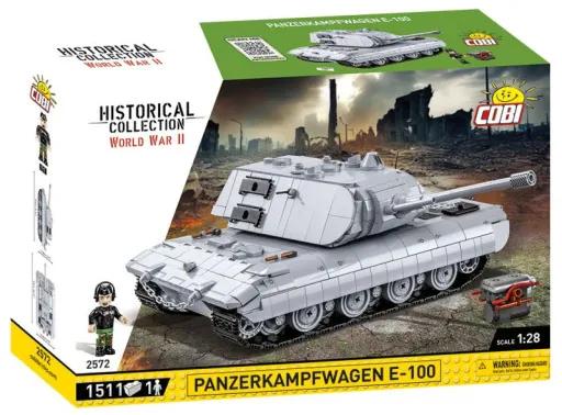 Cobi 2572 II WW Panzerkampfwagen E-100, 1:28, 1511 kostek