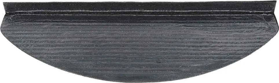 Samolepicí podložky na schody 30 ks černé 65x22,5x3,5 cm 3365907