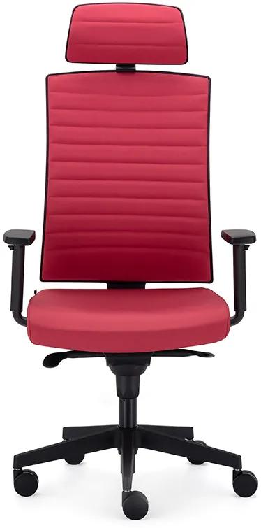 Alba Kancelářská židle GAME VIP celočalouněný Barva: černá