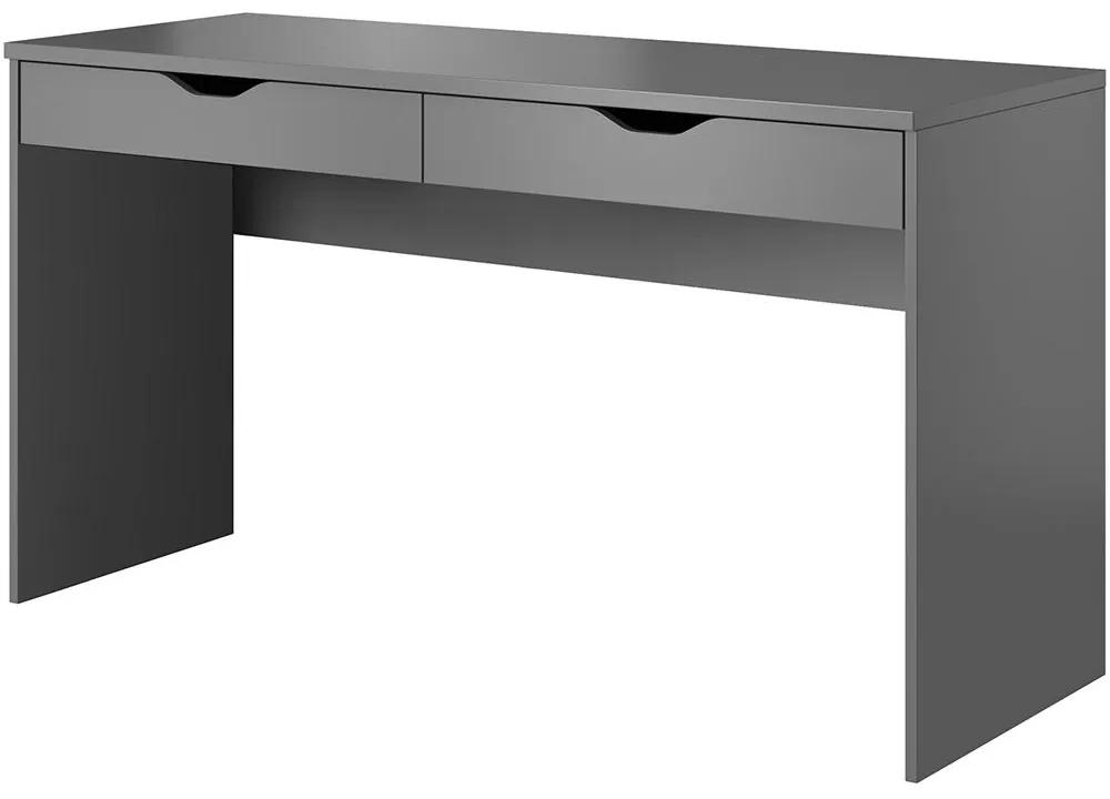 Psací stůl MATE + komoda | 138,2 cm  | UNI provedení | grafit šedá