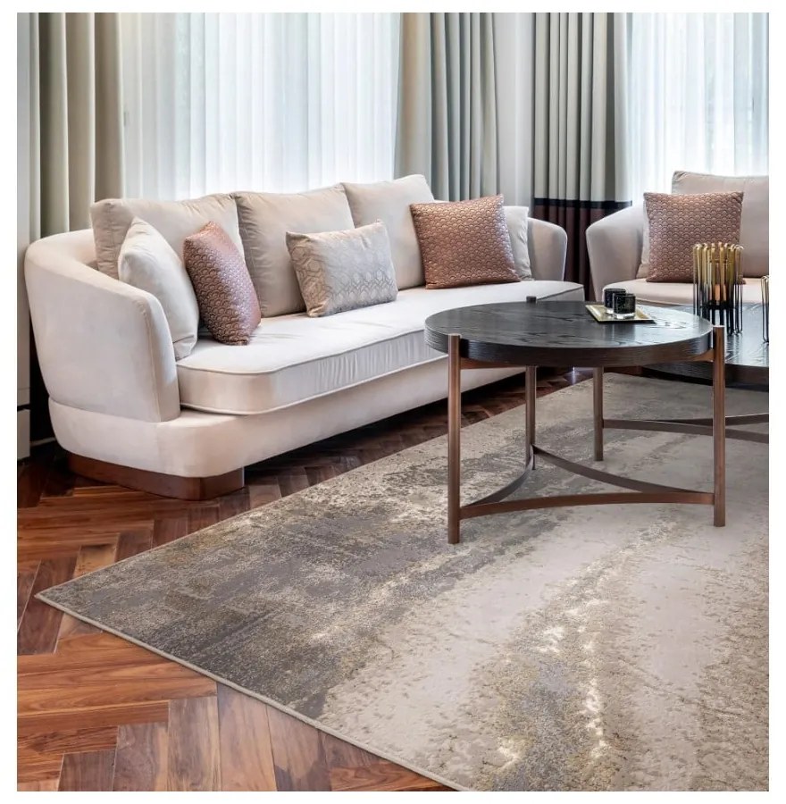 Béžový koberec 120x170 cm Aurora Cliff – Asiatic Carpets
