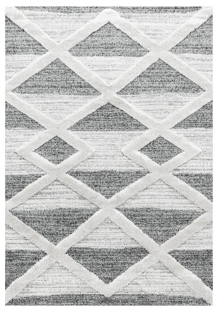 Ayyildiz Kusový koberec PISA 4709, Šedá Rozměr koberce: 140 x 200 cm