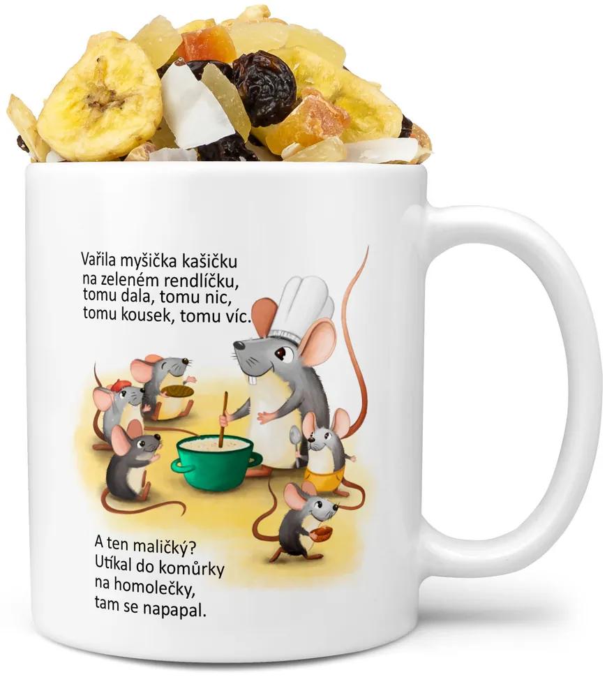 Hrneček Vařila myšička (Náplň hrníčku: Tropická směs)
